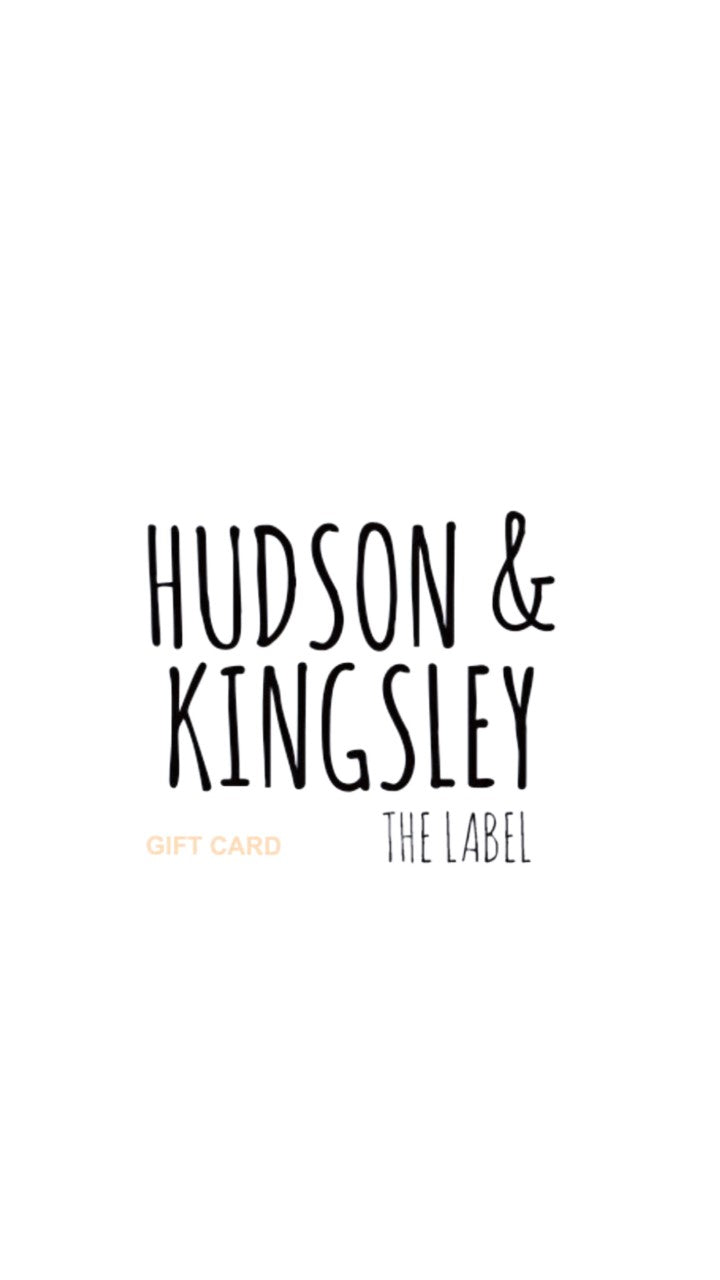 Online Gift Card – Hudson and Kingsley The Label